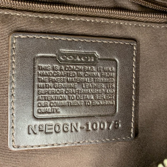 Coach | Bags | Coach Logo Handbag | Poshmark